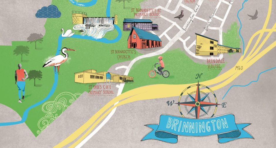 Brinnington residents encouraged to get moving with new local map - One ...