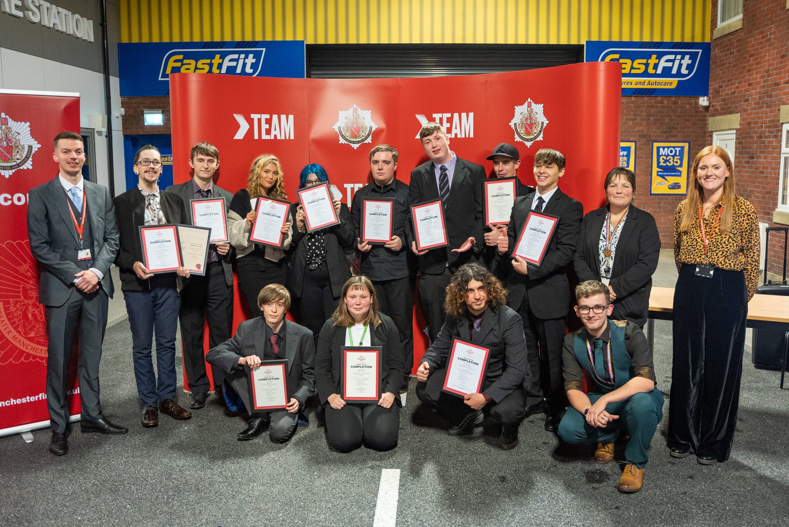 Greater Manchester Fire and Rescue Service's new Princes Trust ...
