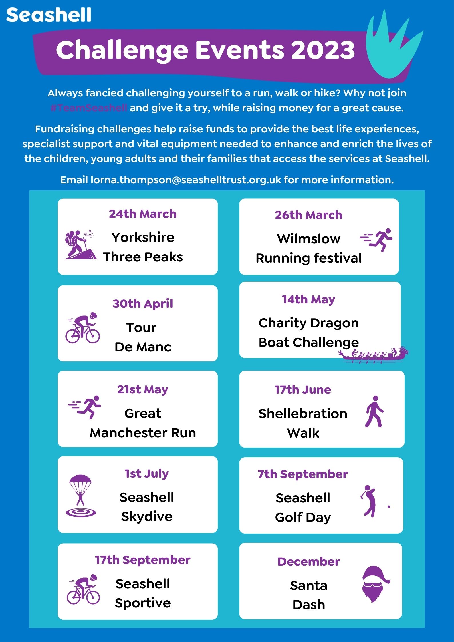 Seashell celebrate 200th anniversary year with packed 2023 Challenge ...