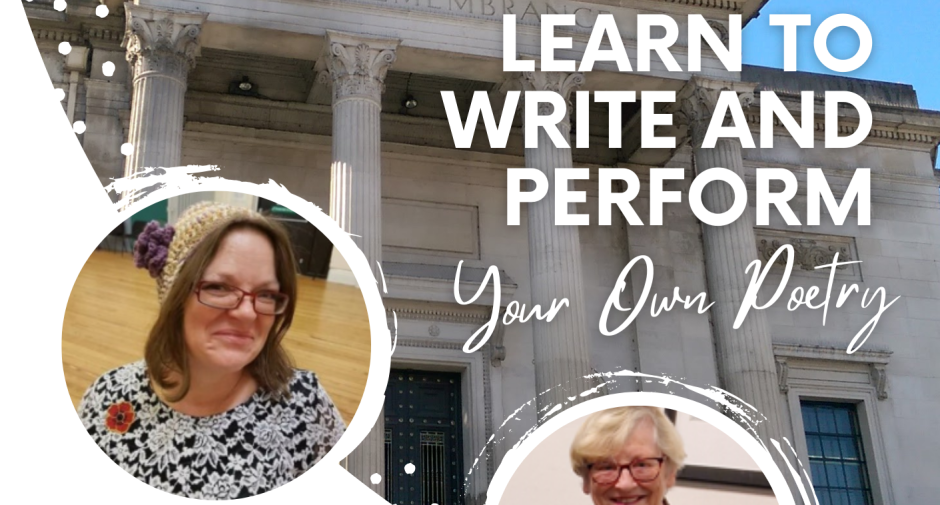 Learn how to Write and Perform your own poetry!