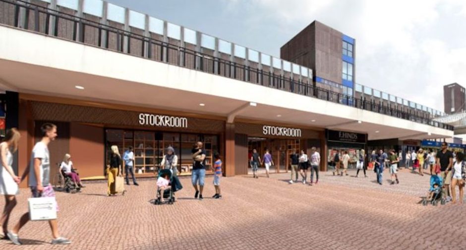 Work progressing on Stockroom - Stockport town centre’s new creativity ...